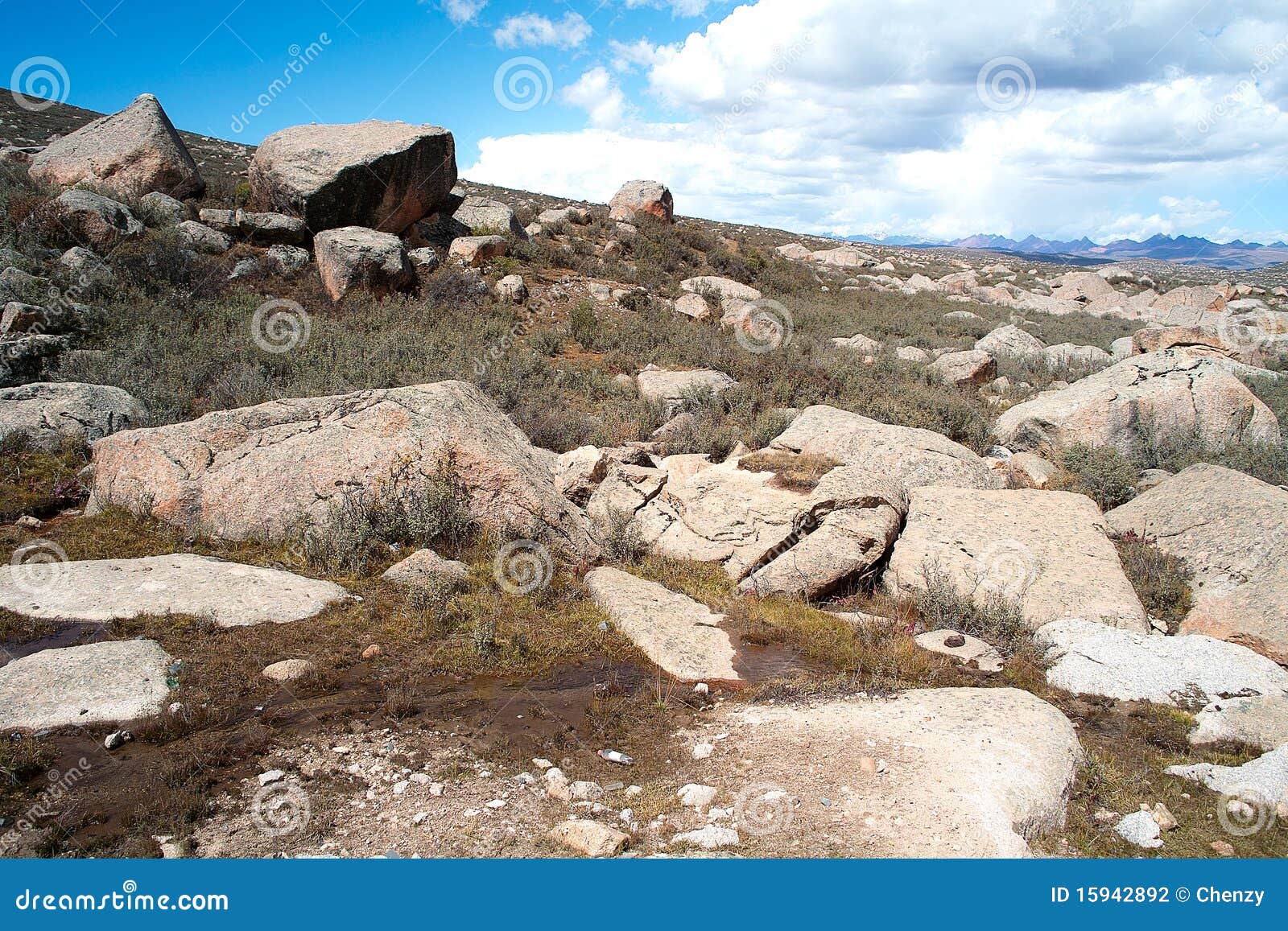 Stone of the plateau stock photo. Image of tableland - 15942892
