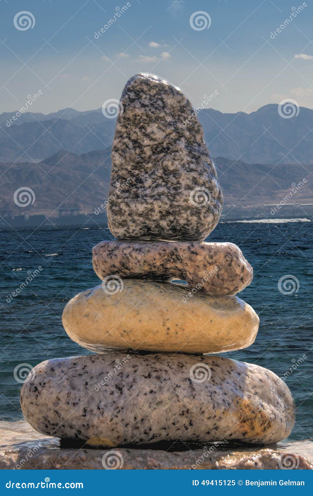 Stone pyramid stock image. Image of balance, rock, nature - 49415125
