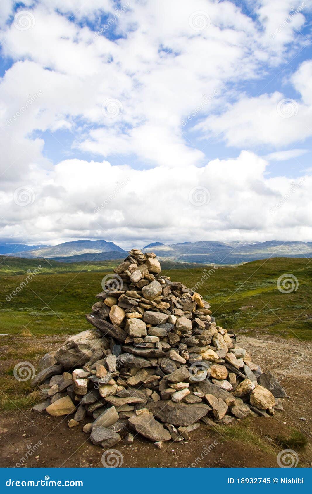 Stone pyramid, Norway stock image. Image of stone, sandstone - 18932745