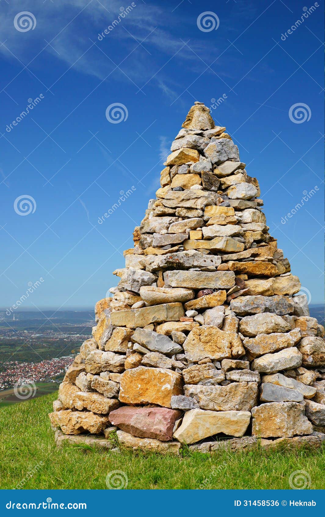 Stone pyramid stock photo. Image of scenic, stack, sequential - 31458536