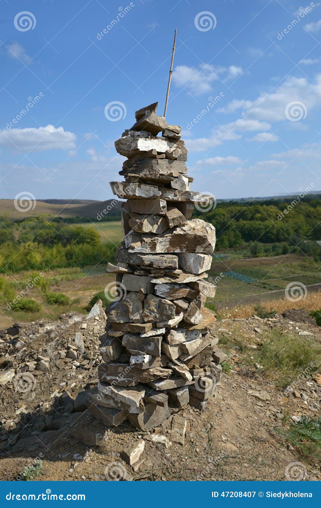 Stone pyramid stock image. Image of equilibrium, material - 47208407