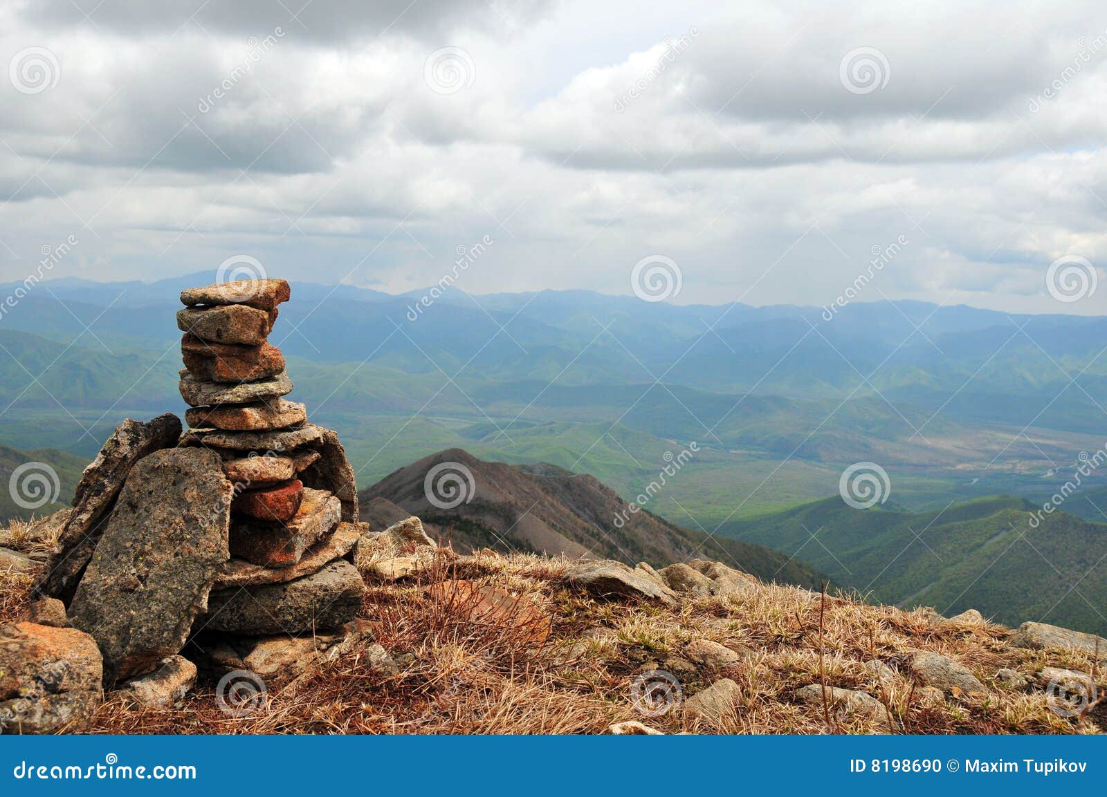 Stone Pyramid Royalty-Free Stock Image | CartoonDealer.com #21116458