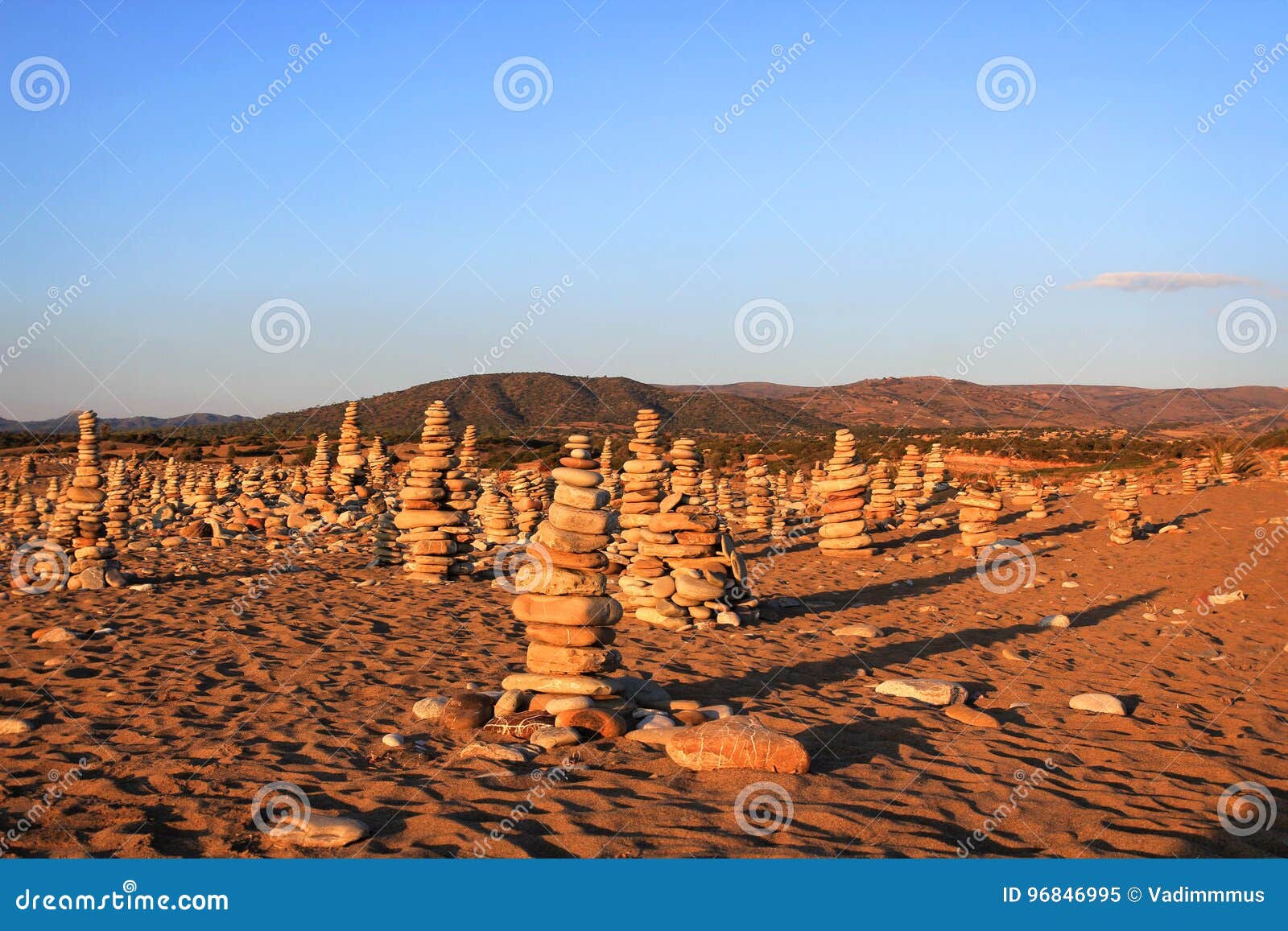 Stone pyramids stock image. Image of meditation, pyramid - 96846995