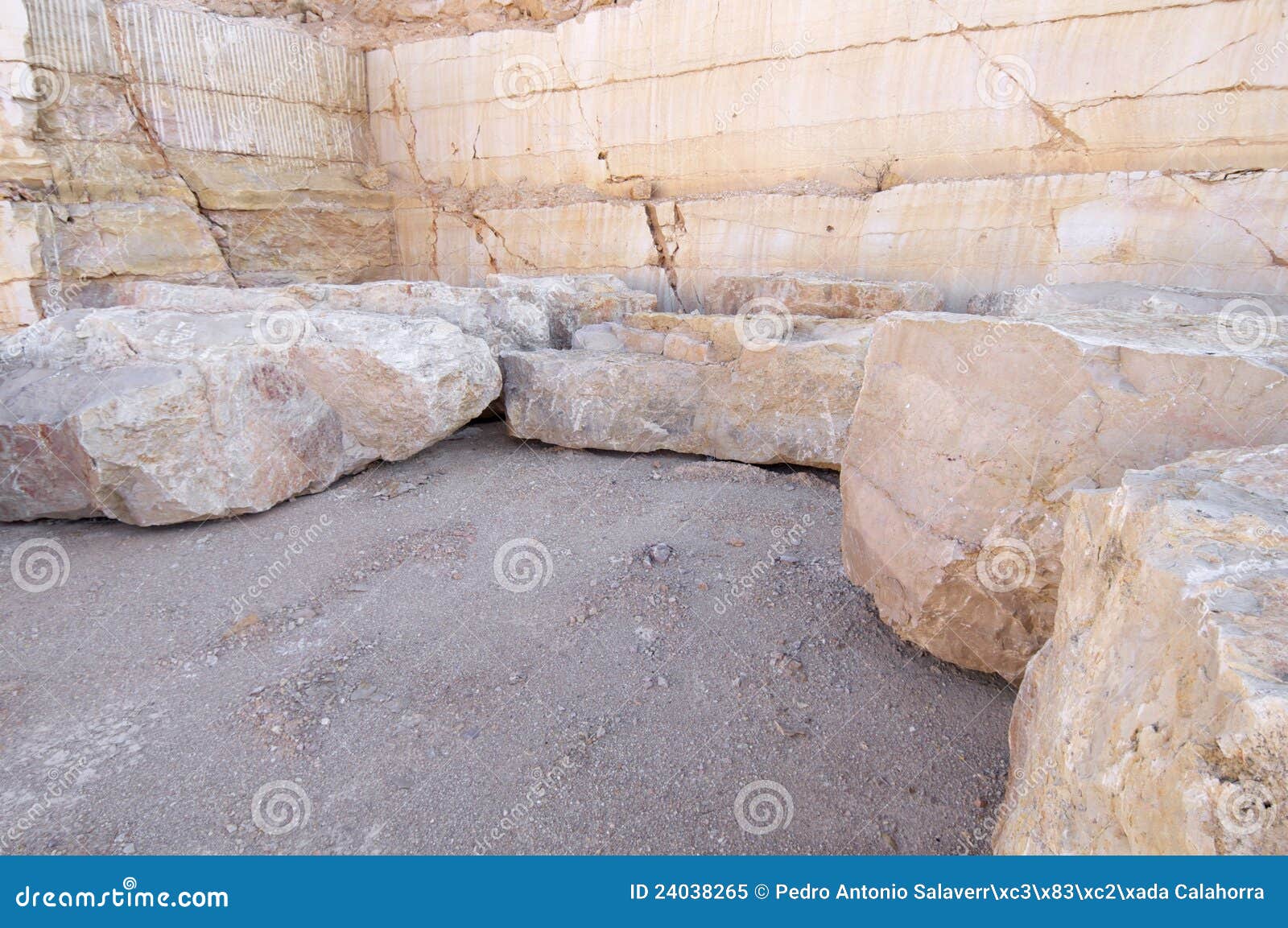 Stone quarry stock image. Image of natural, gray, quarry - 24038265