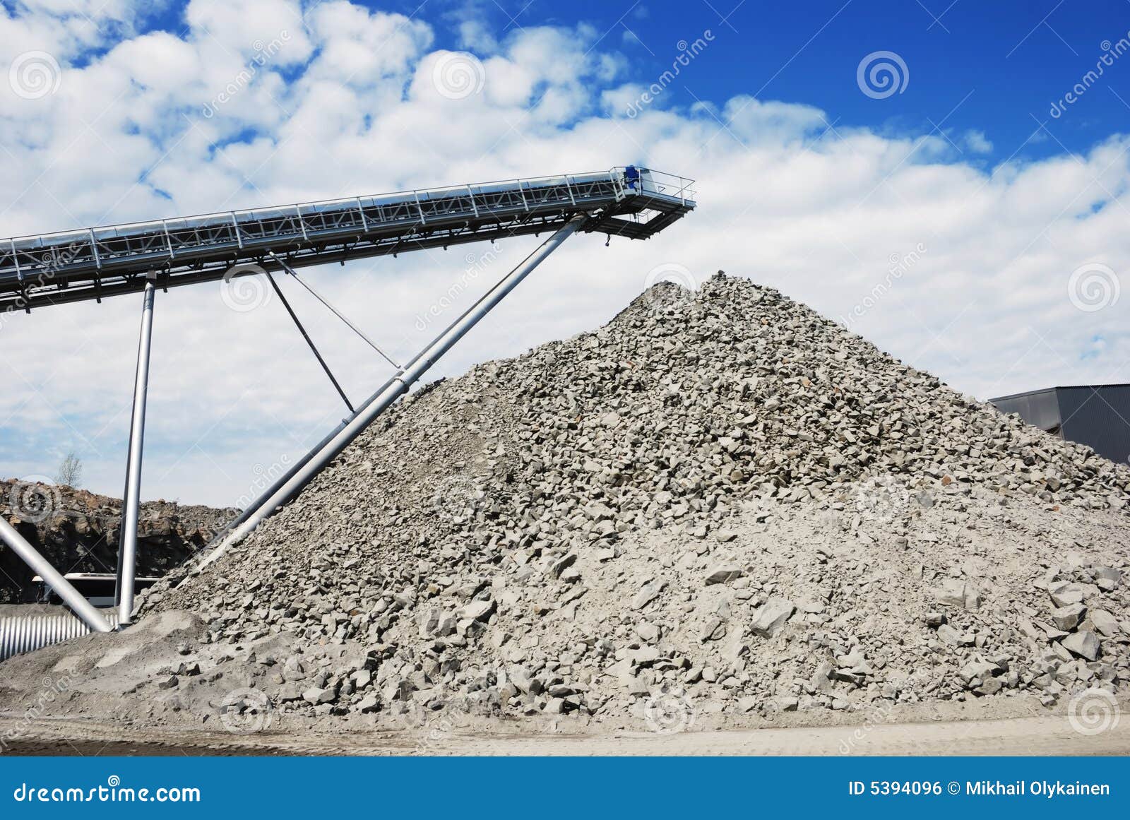 Stone quarry stock photo. Image of manufacture, stone - 5394096