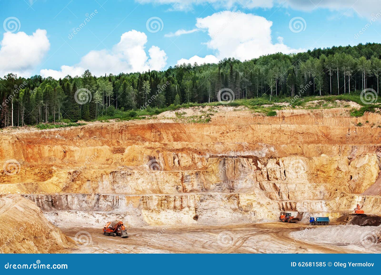 Stone quarry stock image. Image of build, deep, activity - 62681585
