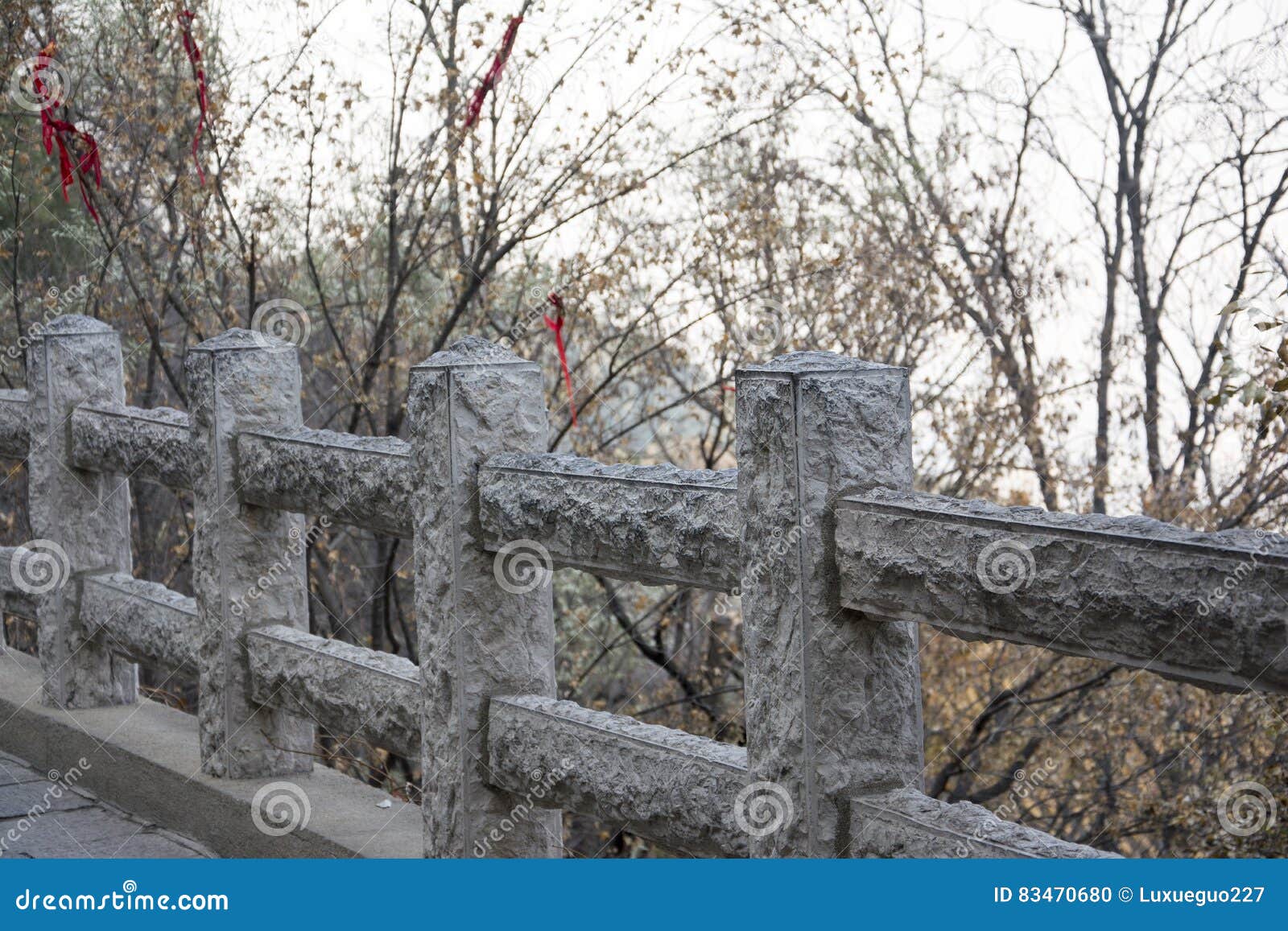 Stone railing stock photo. Image of trees, tools, details - 83470680