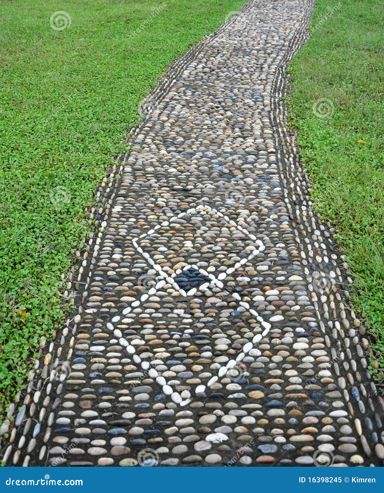Stone Road stock image. Image of curve, park, background - 16398245