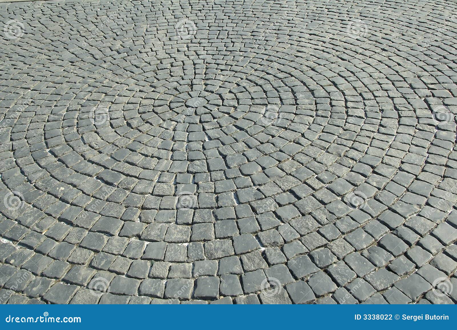 Stone Road stock photo. Image of cobblestone, boulevard - 3338022