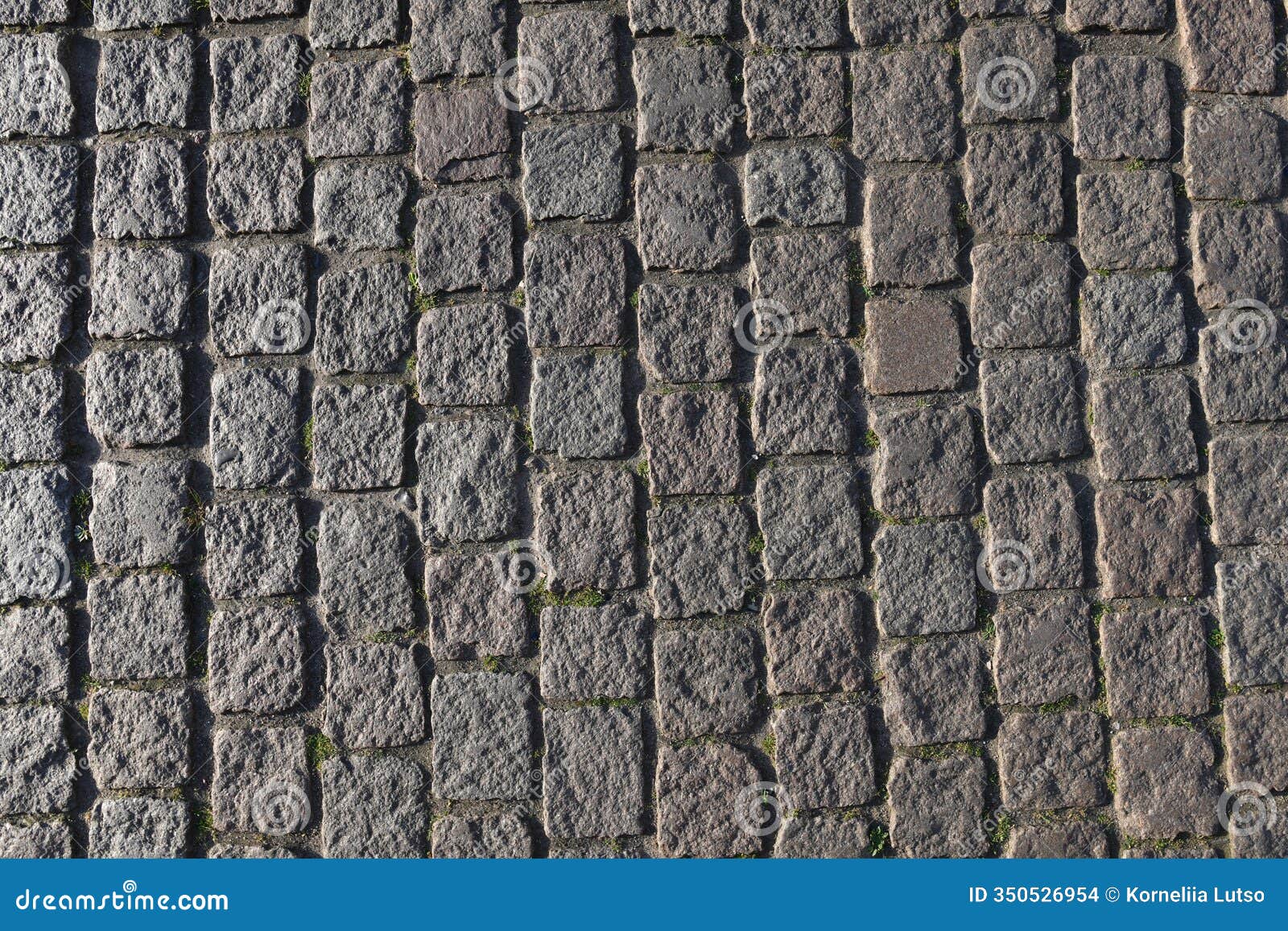 Stone Road Background Texture. Textured Background of Cobblestone Road ...