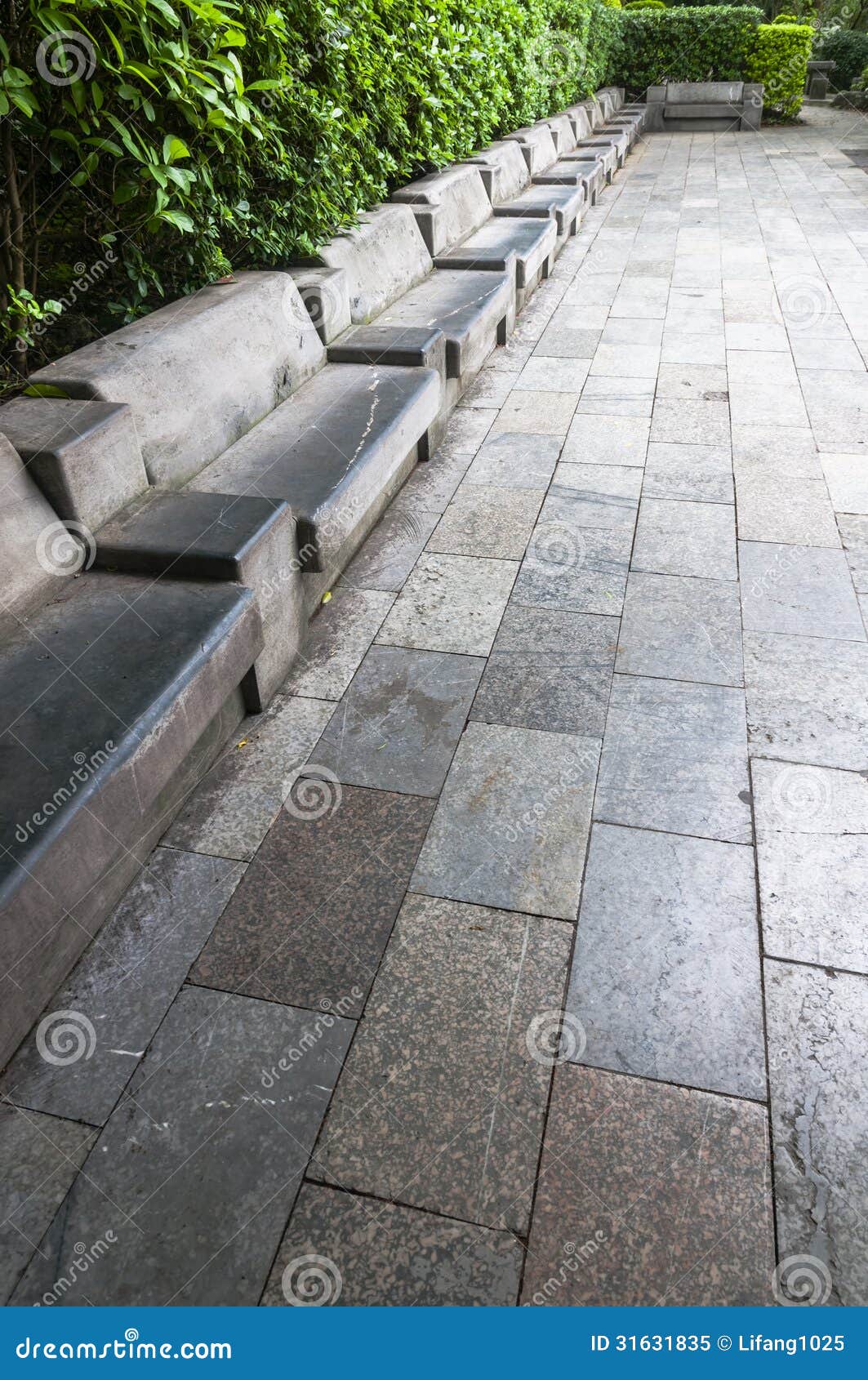 Stone Road and stool stock image. Image of curvy, grass - 31631835