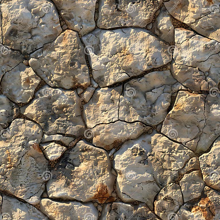 Stone Rock Face Texture in a Seamless Repeating Pattern Stock ...