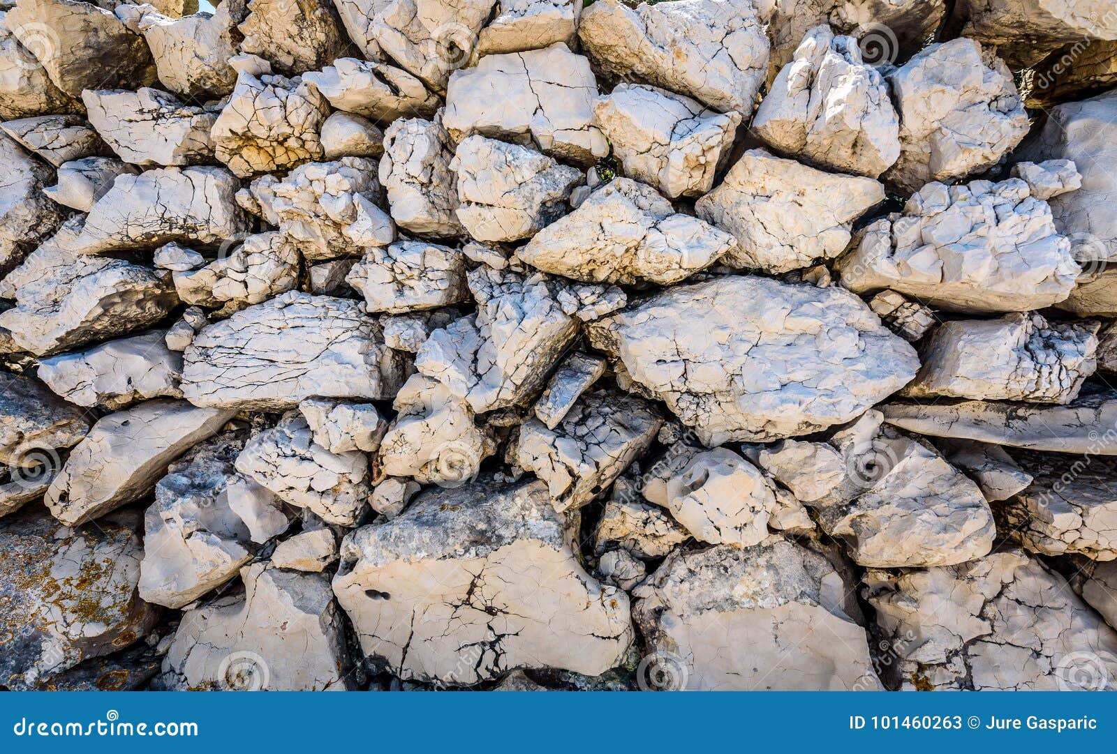 Stone Rock Fence or Gabion Wall Texture. Stock Image - Image of ancient ...
