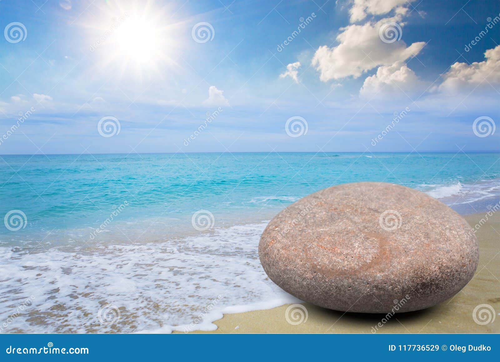 Stone stock image. Image of smooth, object, beach, stone - 117736529