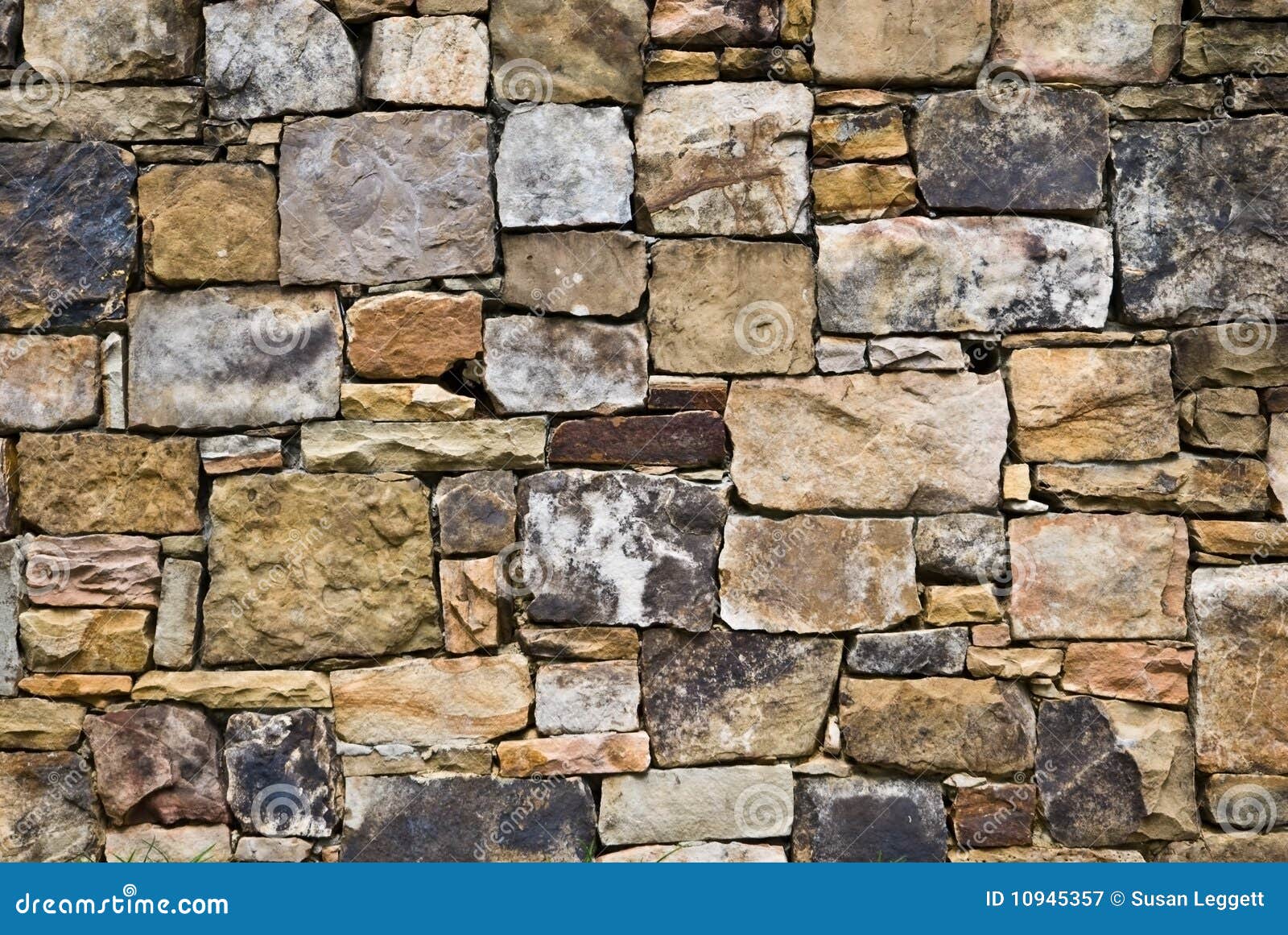 Stone /Rock Wall Background Stock Image - Image of square, stone: 10945357