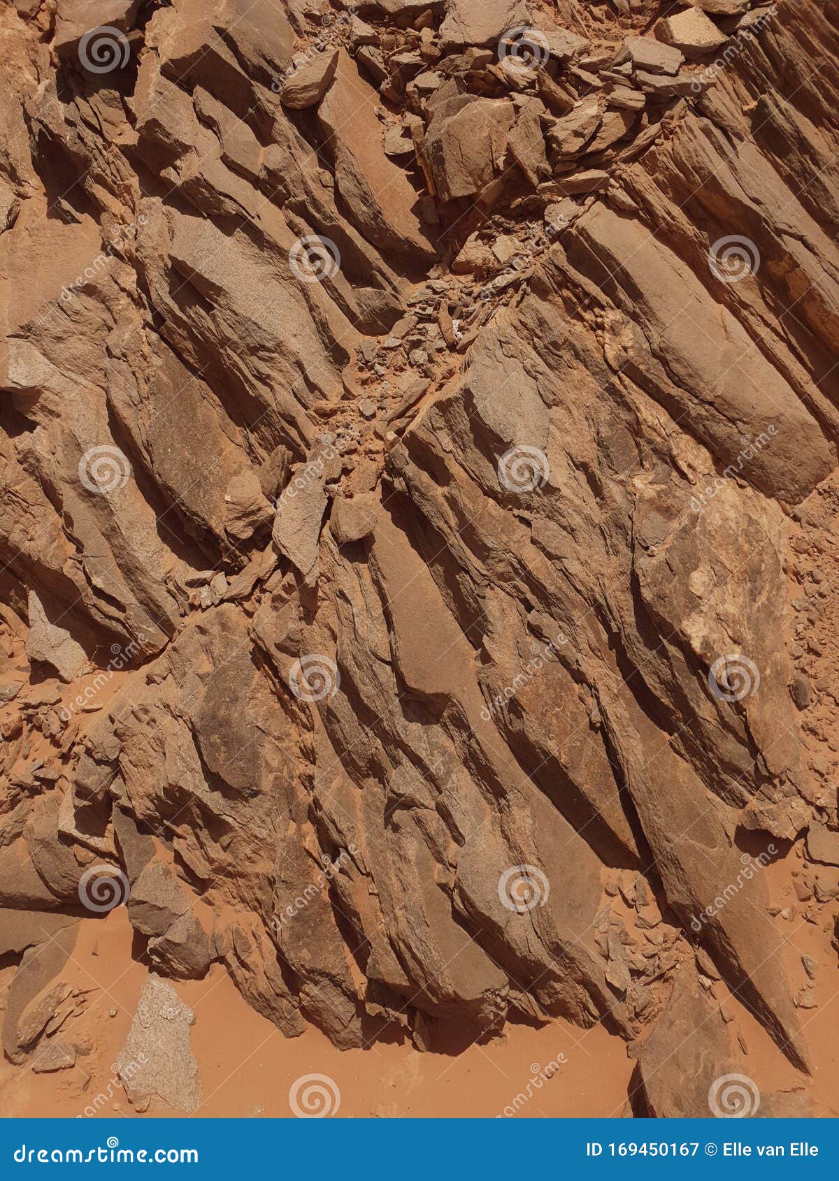 Stone Rocks Desert Layers Old Stock Image - Image of layers, desert ...