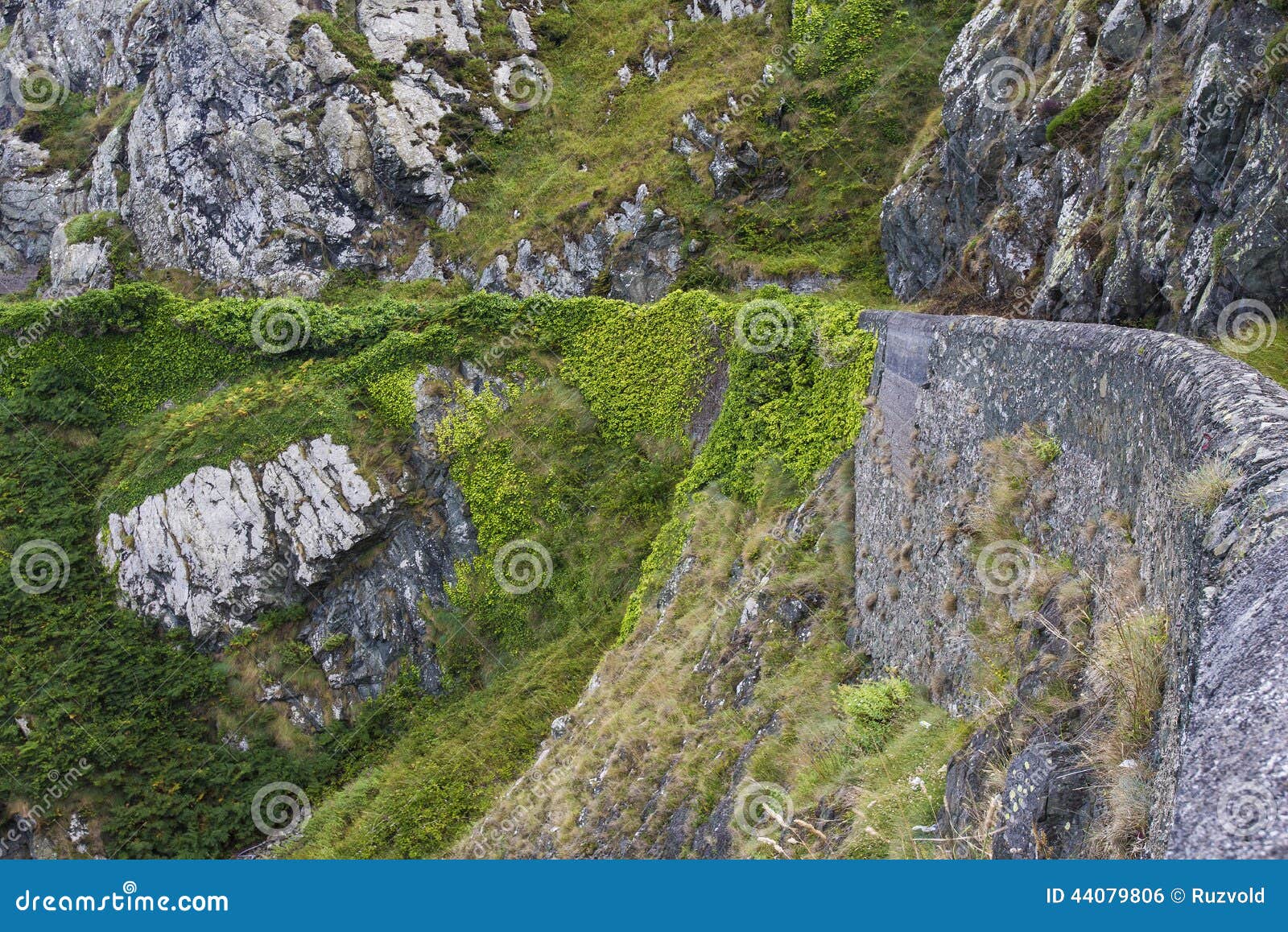 Stone Rocks Mountain Path in Ireland Stock Photo - Image of cairn ...