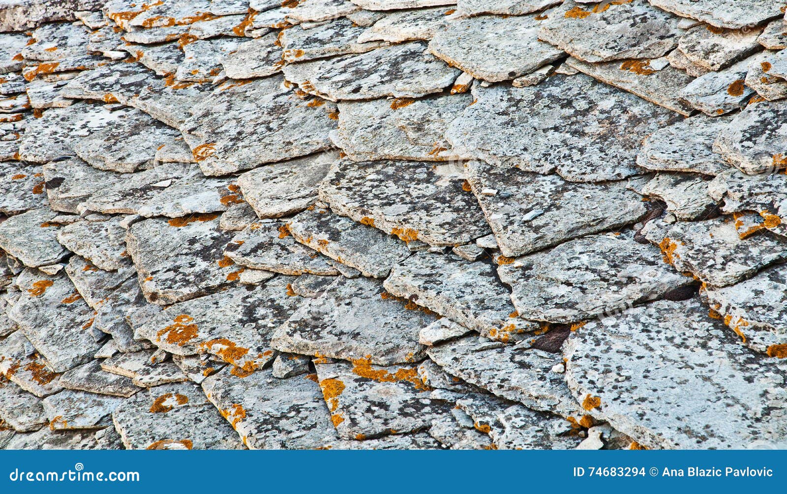 Stone Roof Pattern Background Royalty-Free Stock Image | CartoonDealer ...