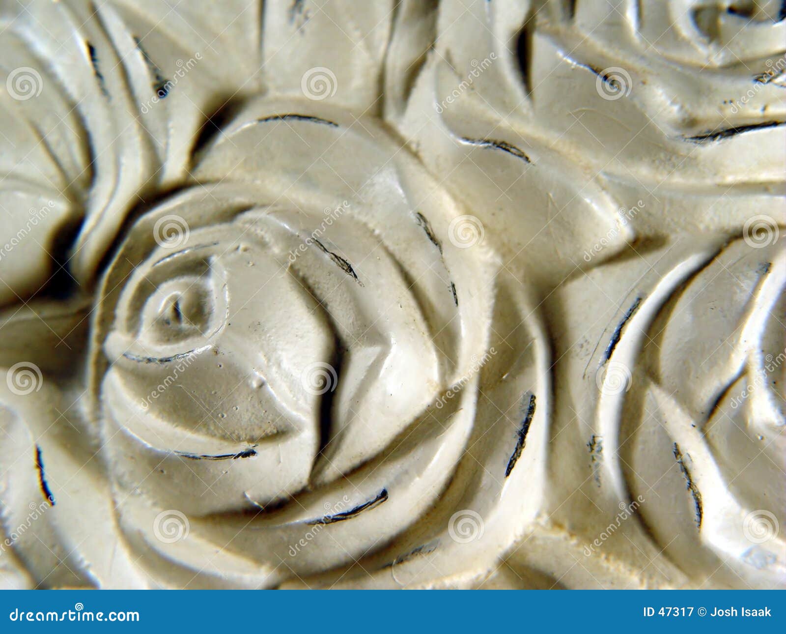 Stone Roses stock image. Image of statue, rock, white, distressed - 47317