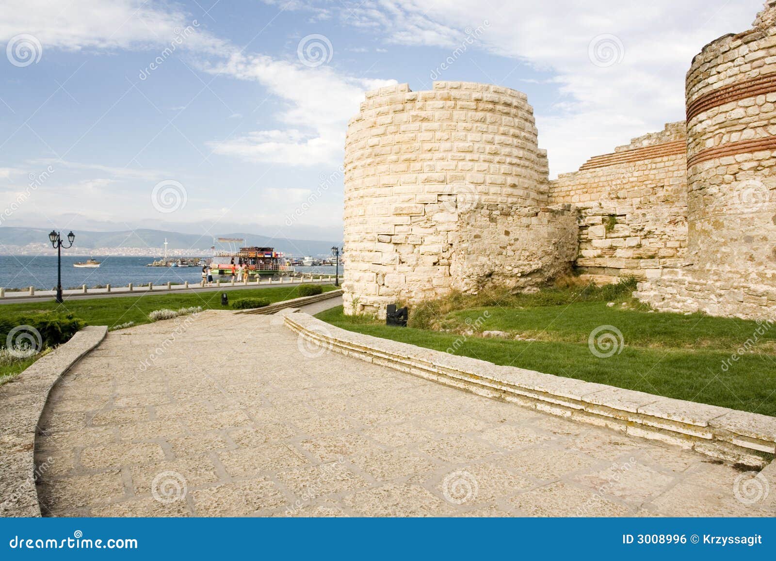 Stone Ruins stock photo. Image of historic, decline, battered - 3008996