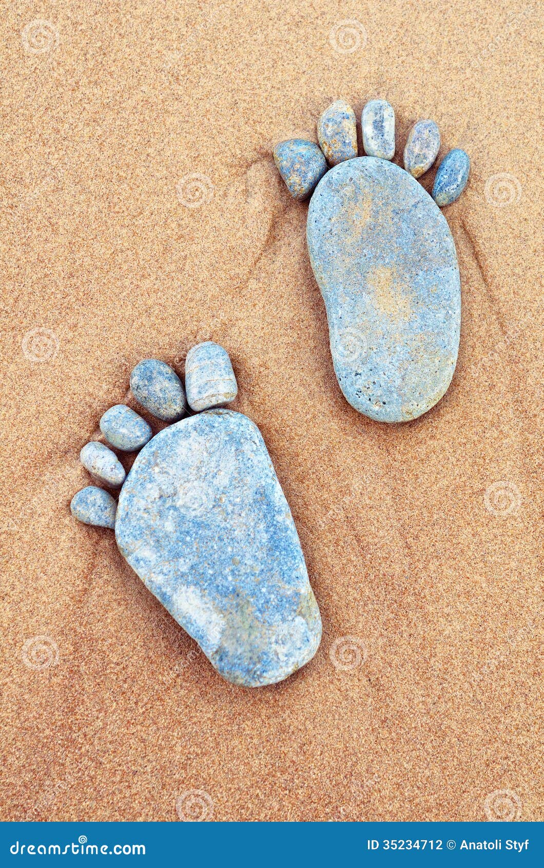 Stone s feet stock photo. Image of barefooted, cobblestone - 35234712