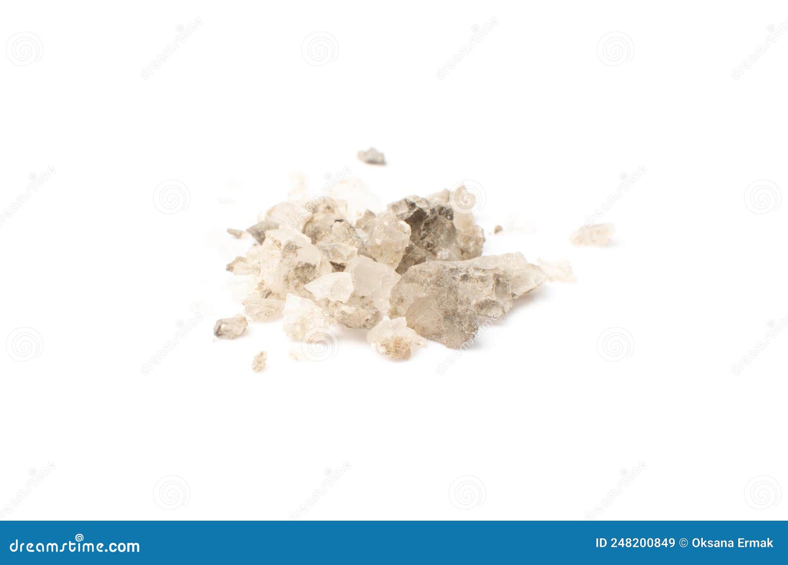 Stone Salt Isolated stock image. Image of closeup, color - 248200849