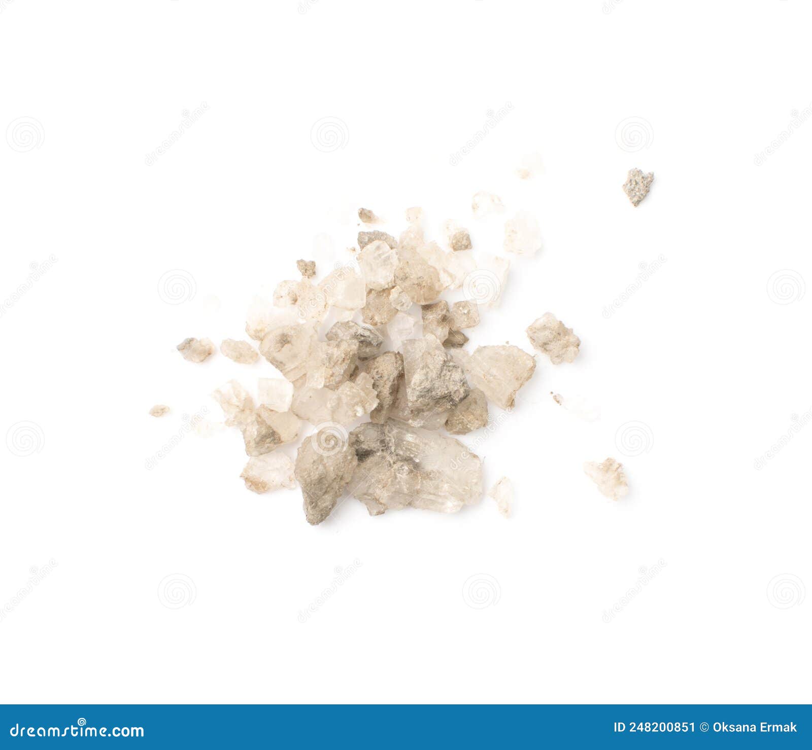 Stone Salt Isolated stock image. Image of culinary, health - 248200851