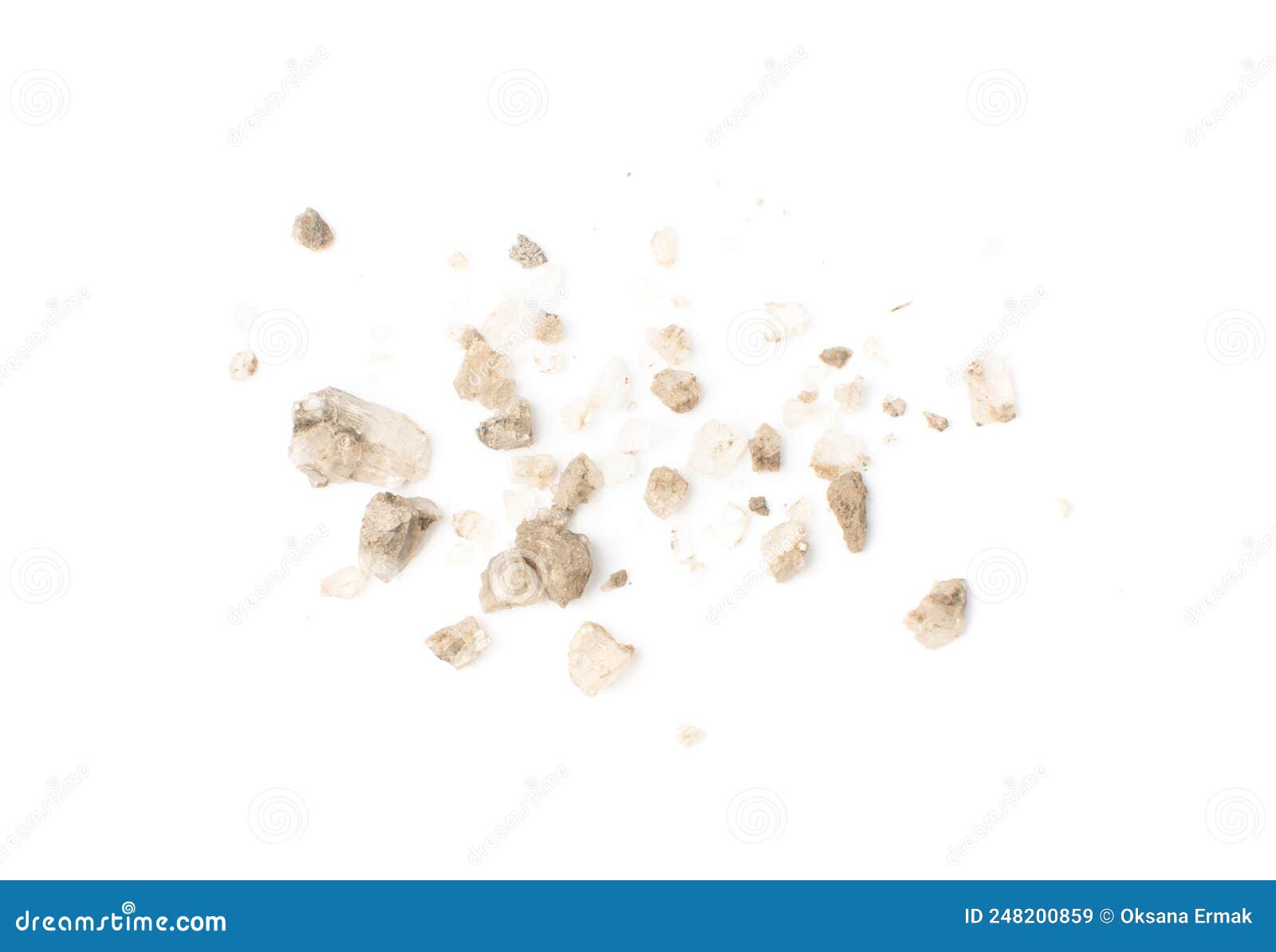 Stone Salt Isolated stock image. Image of crystal, isolated - 248200859