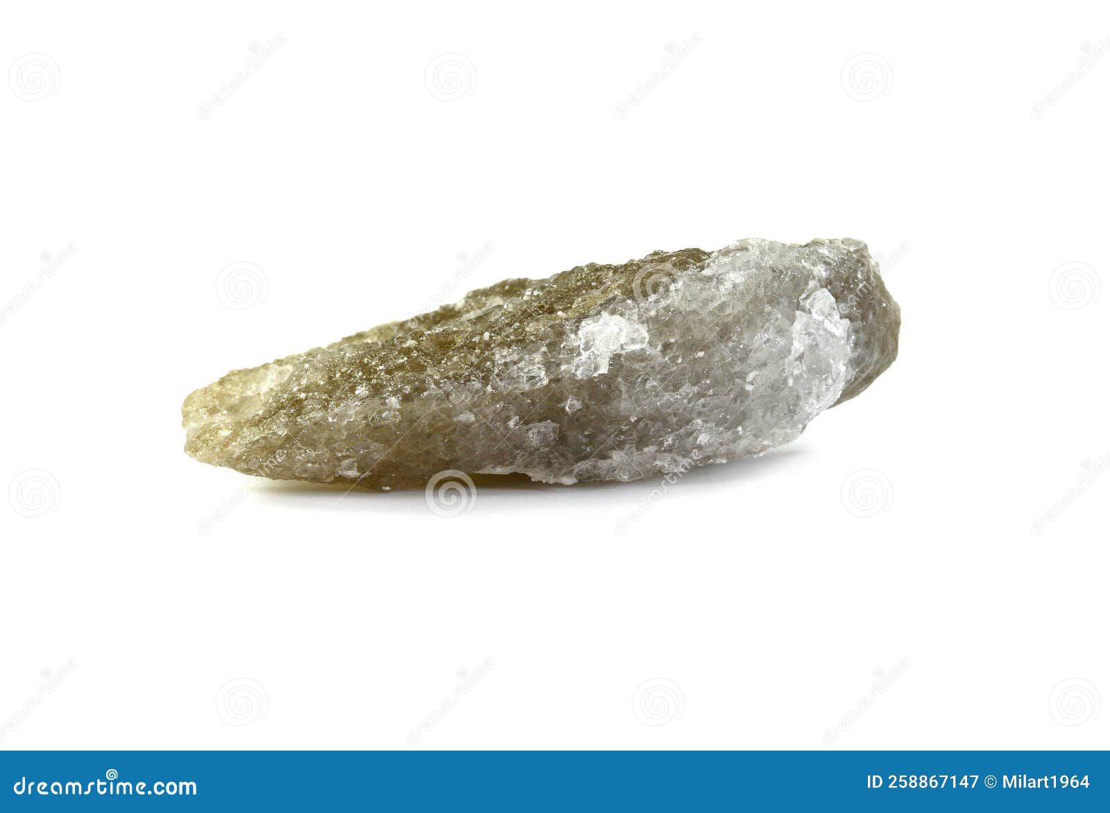 Stone salt isolated stock image. Image of natural, geological - 258867147