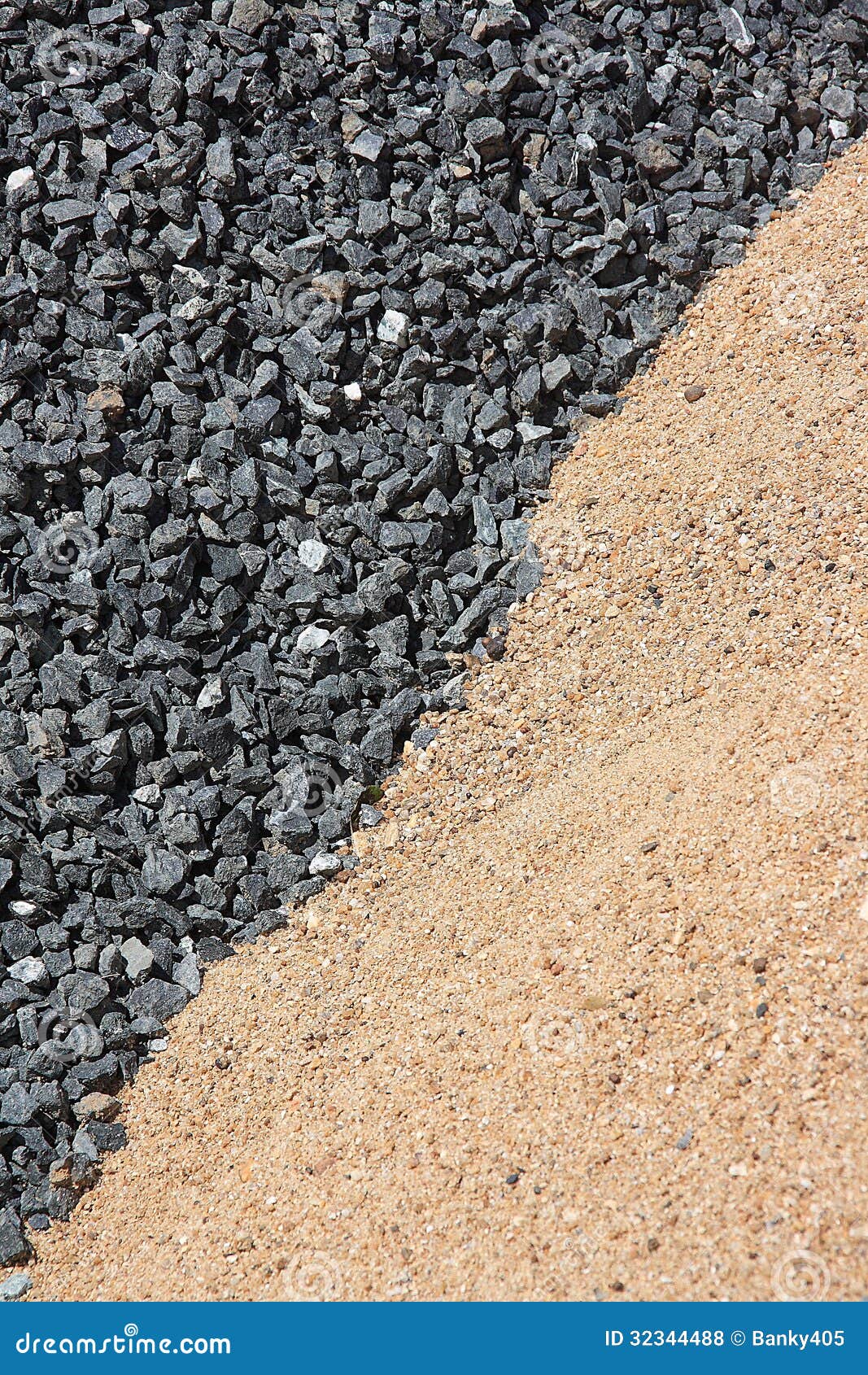 Stone and sand stock photo. Image of riverside, peace - 32344488