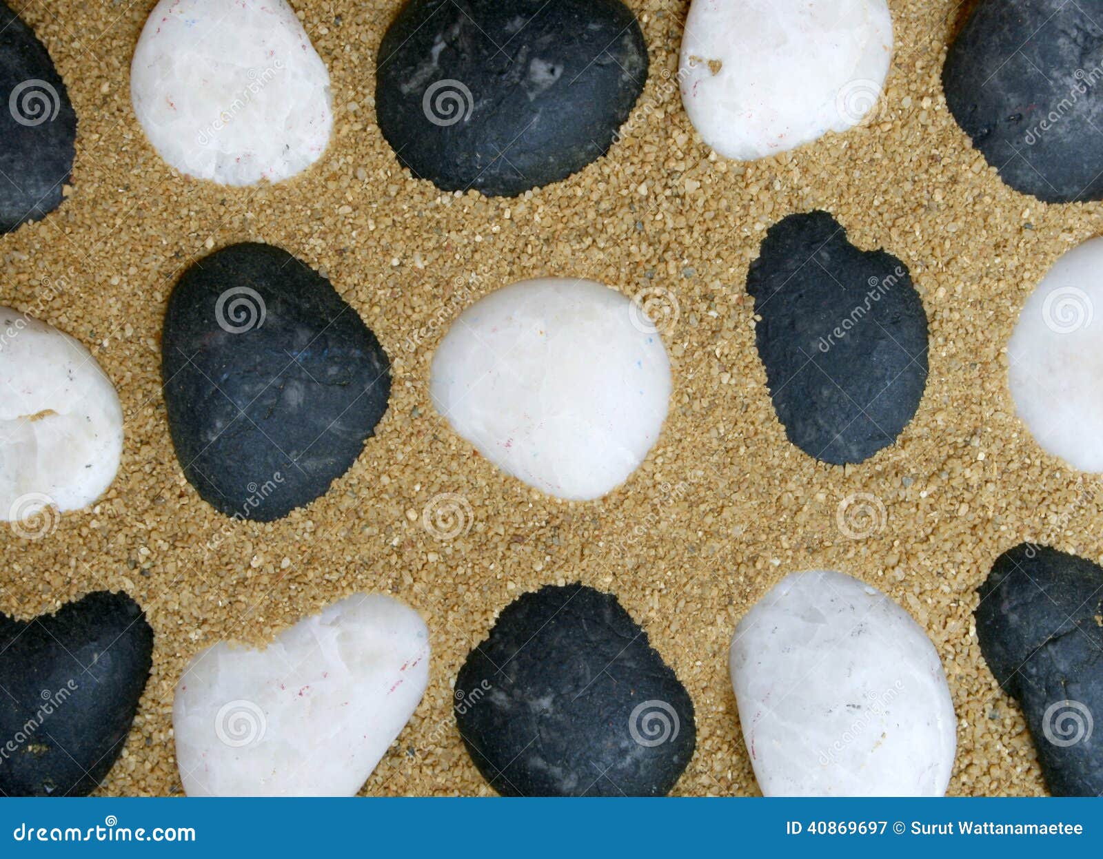 Stone in sand stock image. Image of brick, outdoor, circle - 40869697