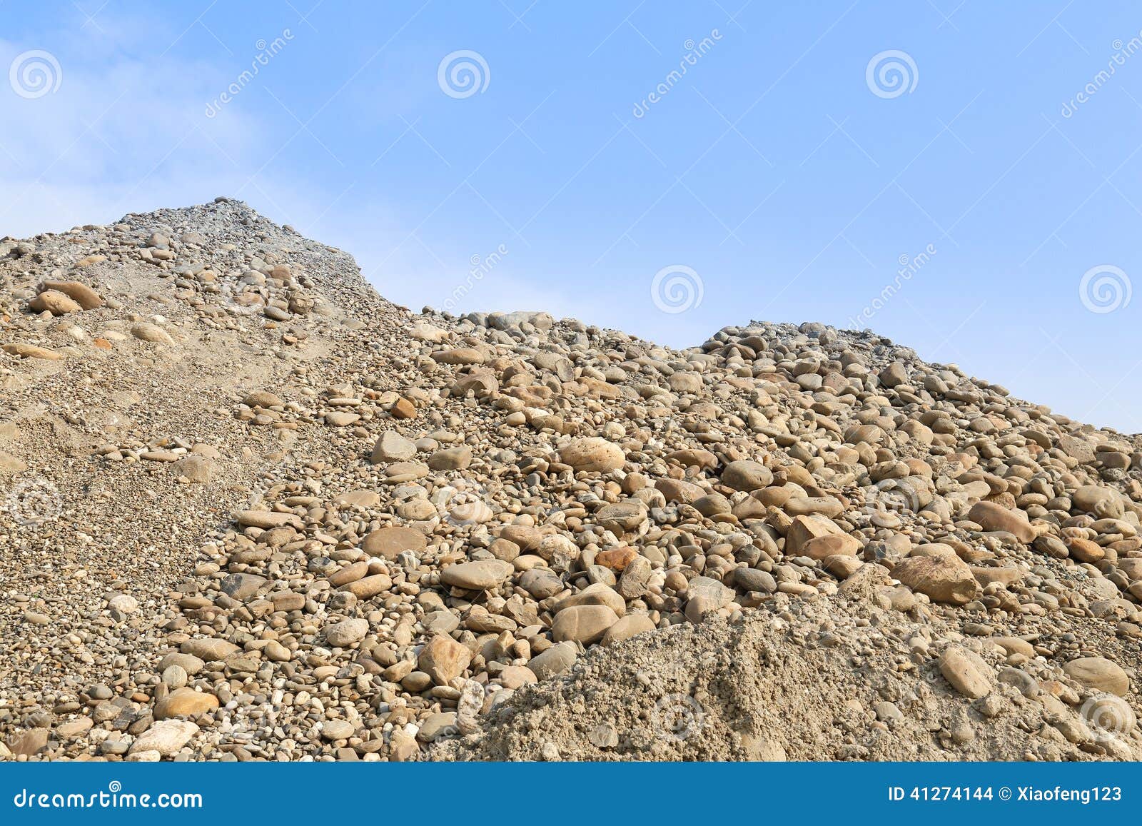 Stone sand heap stock photo. Image of pile, stack, rock - 41274144