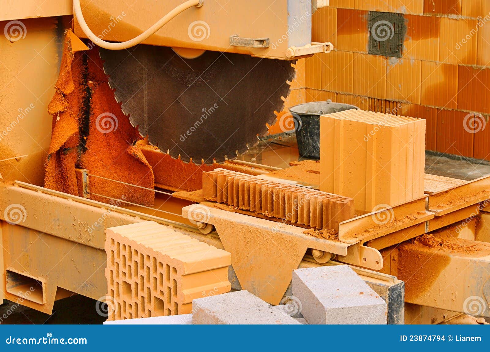 Stone saw stock photo. Image of structures, site, industry - 23874794