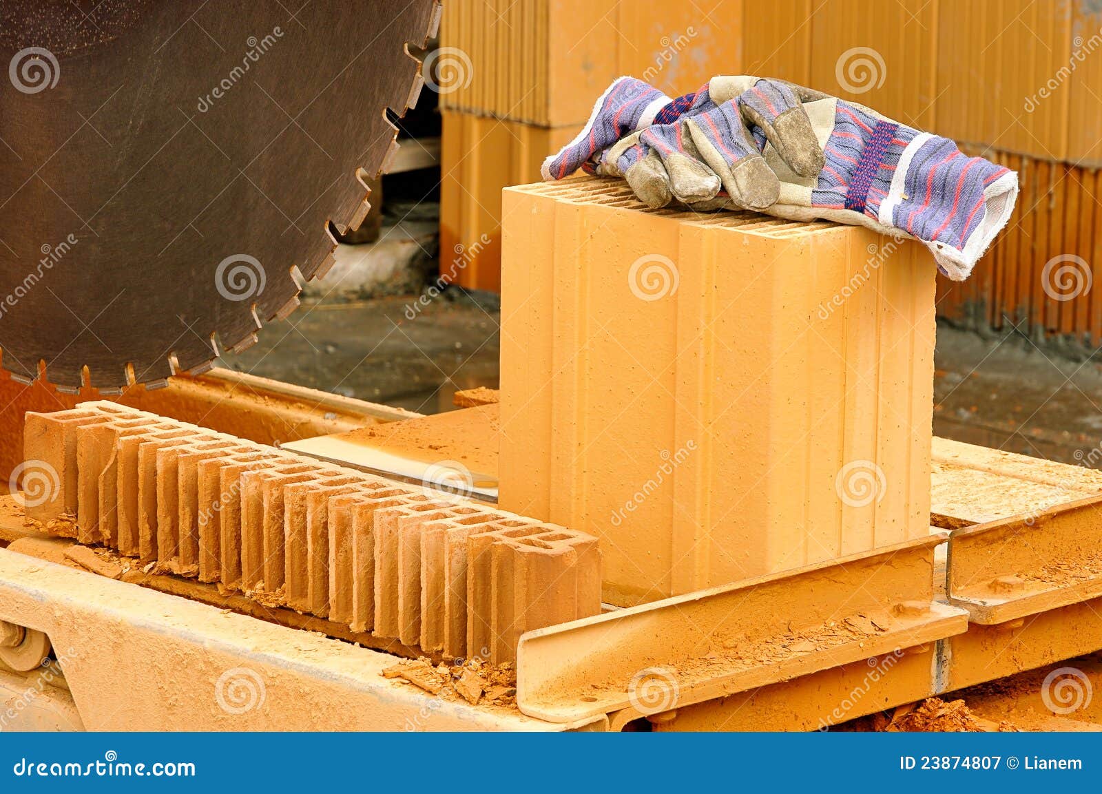 Stone saw stock image. Image of equipment, work, structure - 23874807