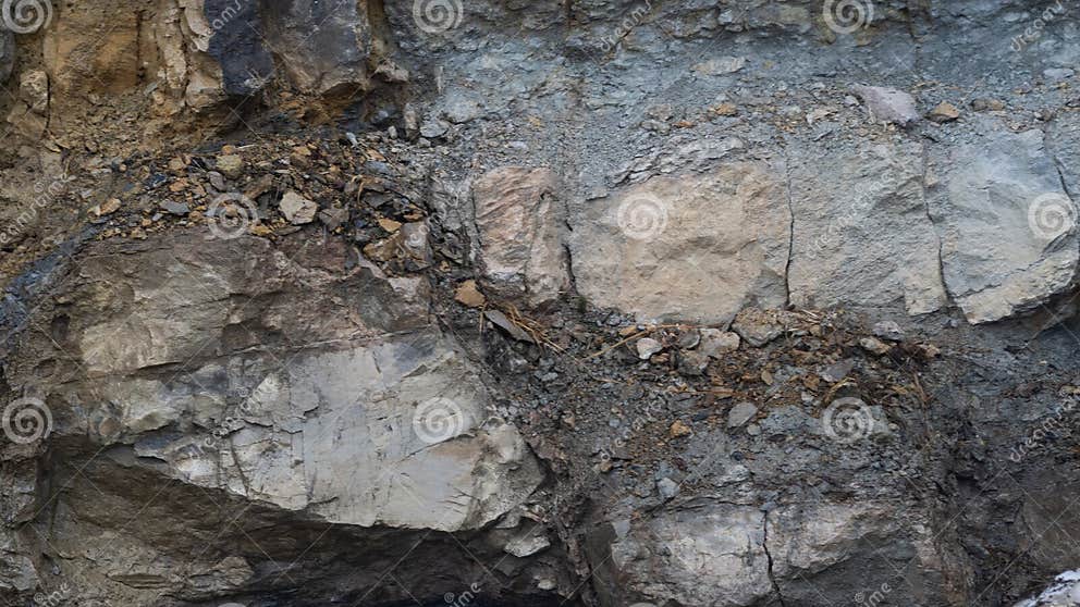 .Stone Scale Background - a Textured Surface of Various-sized Stones ...