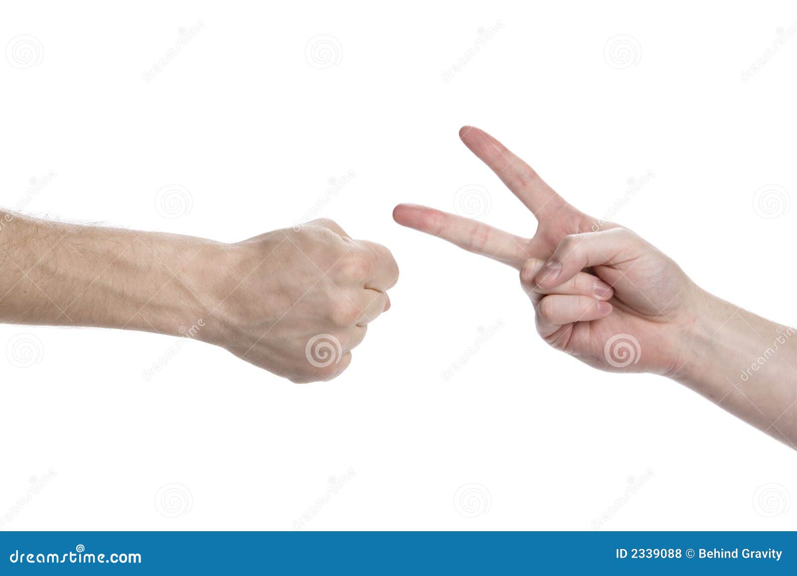Stone - Scissors â€“ Paper stock photo. Image of select - 2339088