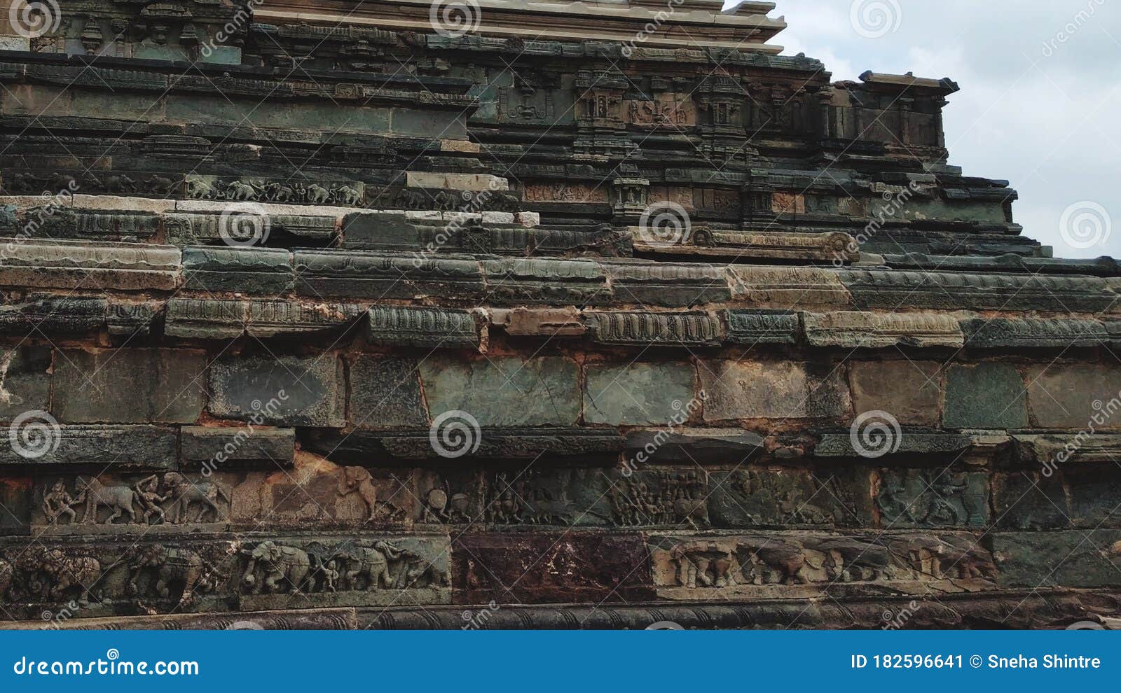 Stone Village and Sculpture Design in India Stock Image - Image of ...