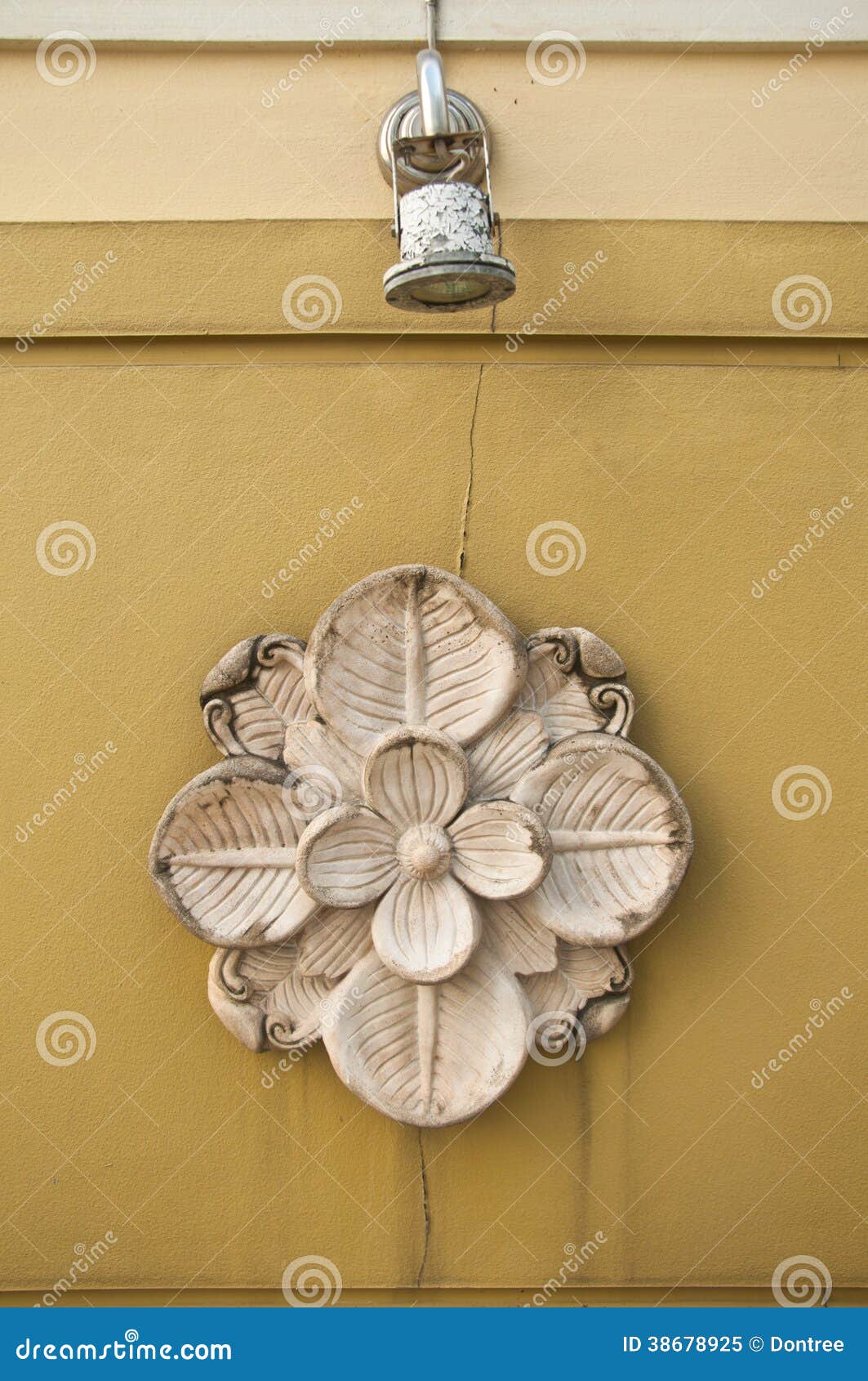 Stone sculpture flower stock image. Image of passion - 38678925