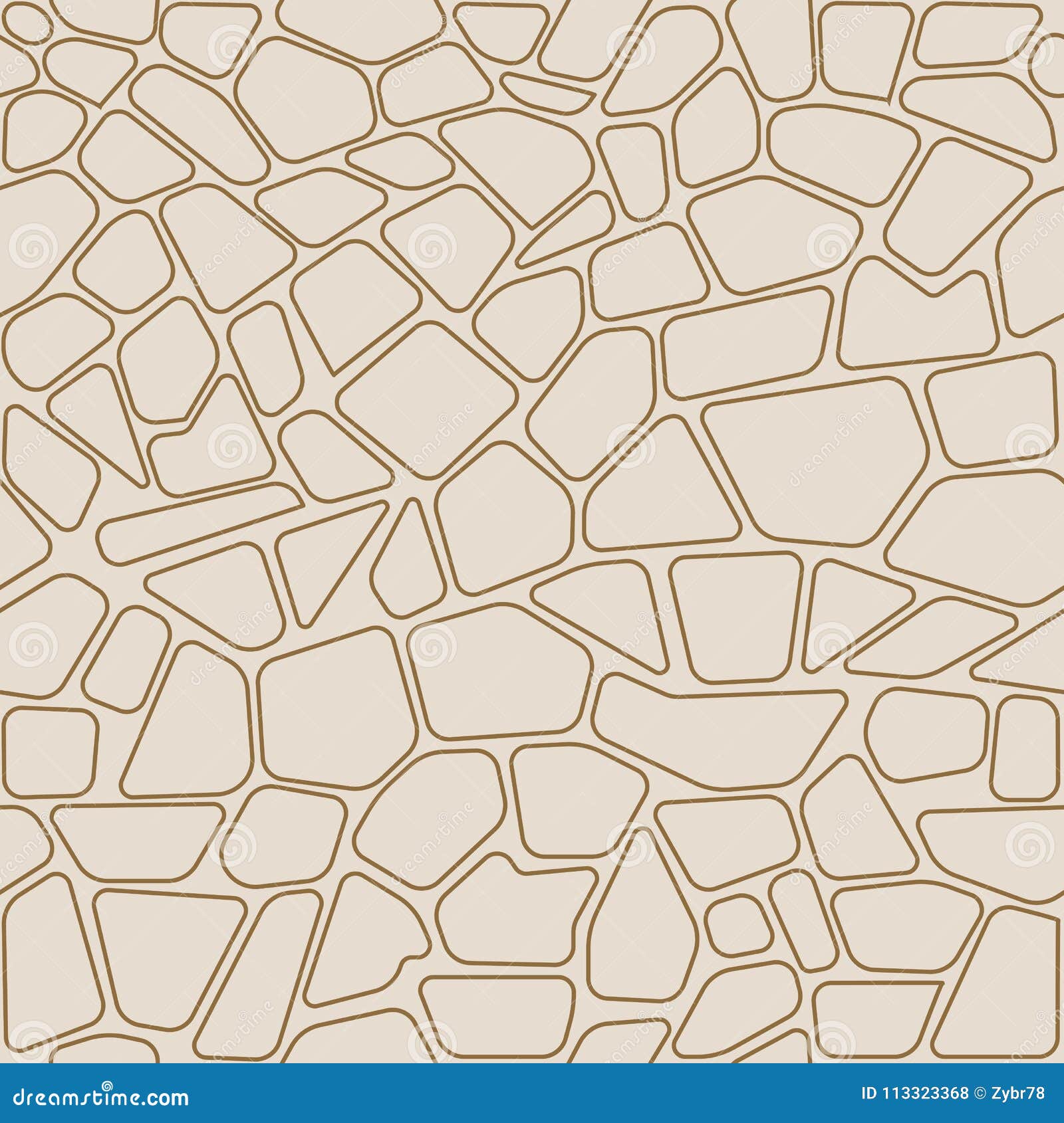 Stone seamless pattern stock vector. Illustration of wall - 113323368