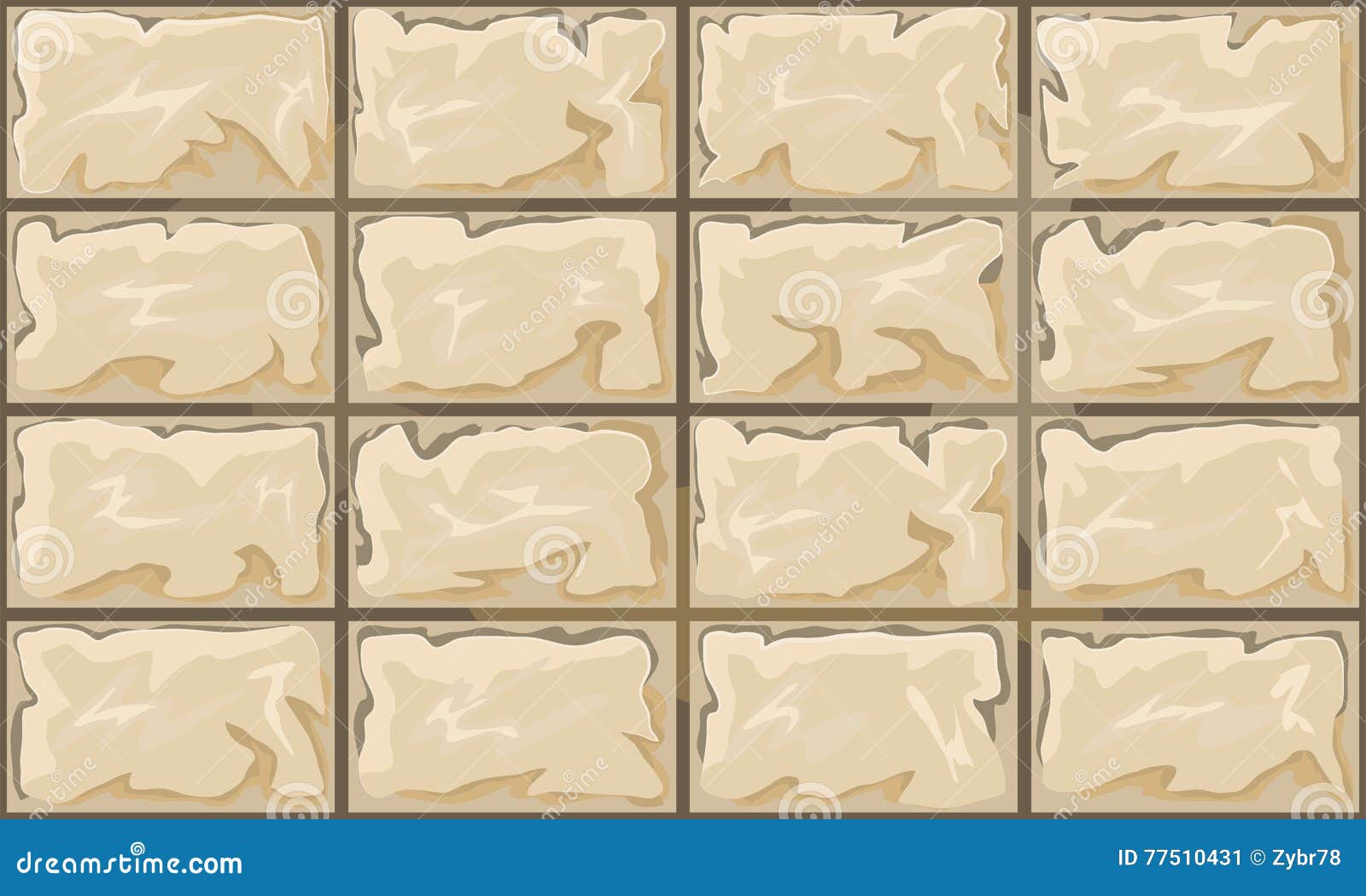 Stone seamless pattern stock vector. Illustration of rock - 77510431