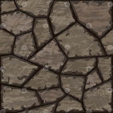 Stone seamless pattern stock vector. Illustration of mason - 35068911