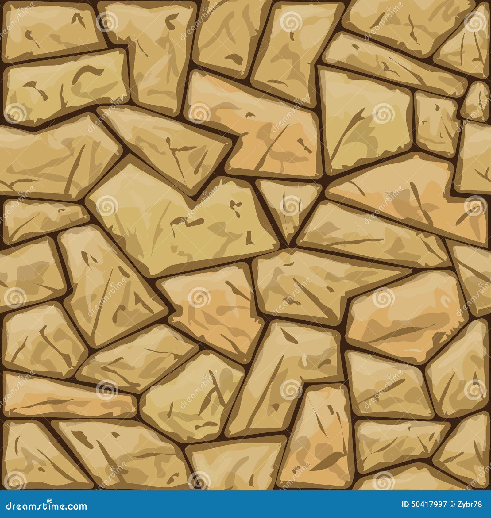Stone seamless pattern stock vector. Illustration of abstract - 50417997
