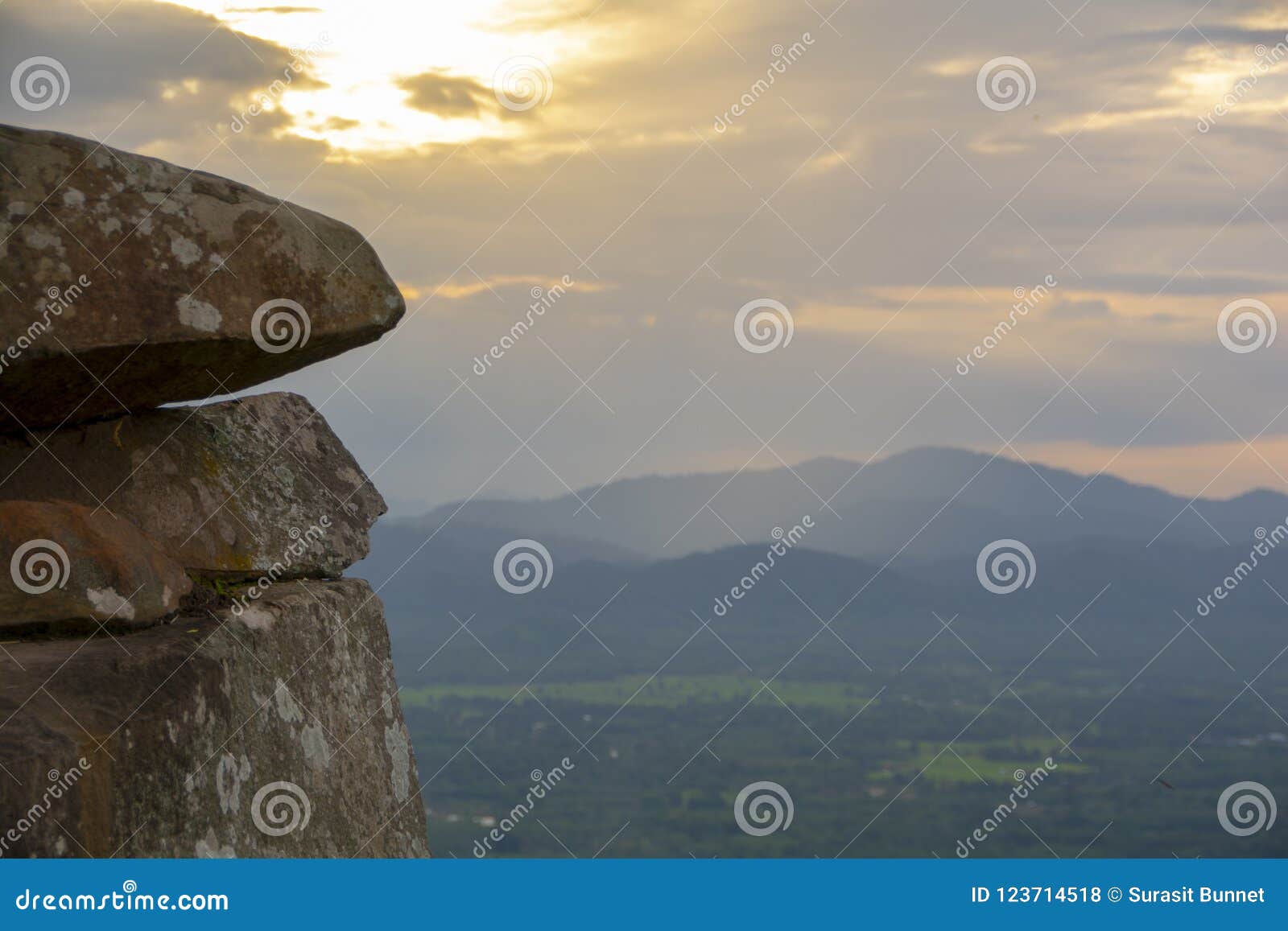 Stone Shack on High Cliffs. Stock Photo - Image of nature, landscape ...