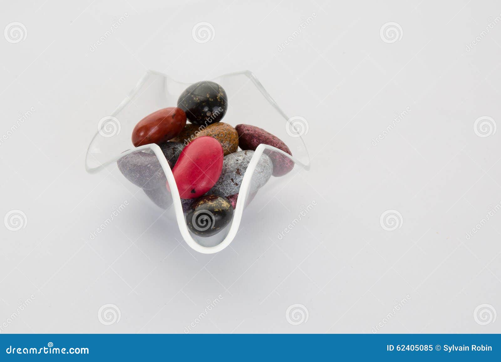 Stone Shaped Chocolates Isolated Stock Image - Image of colorful, stone ...
