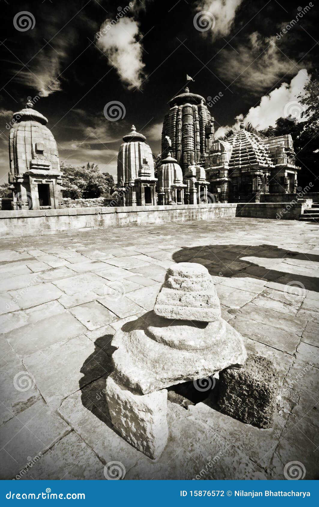 Stone shrine and temples stock photo. Image of ancient - 15876572