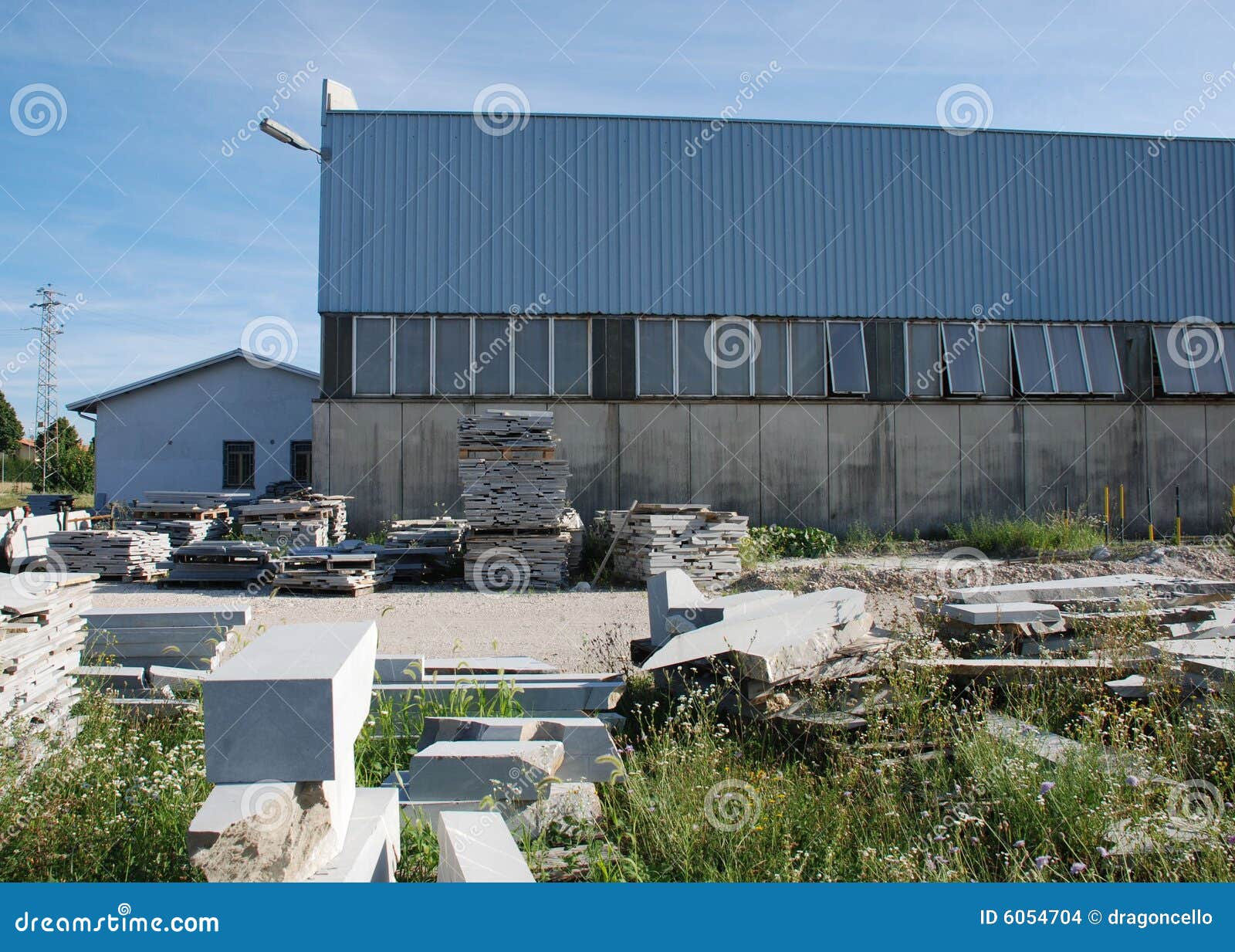 Stone Slab Factory 1 stock photo. Image of stacks, factories - 6054704