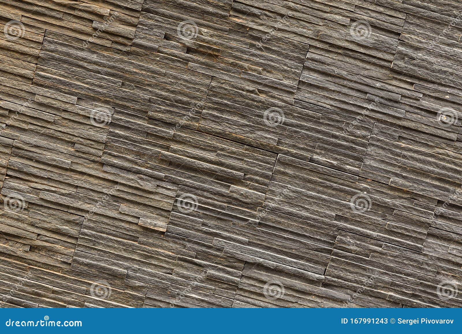 Stone Slate Wall Dark Gray Sloping Stripes Solid Ribbed Pattern Stock ...