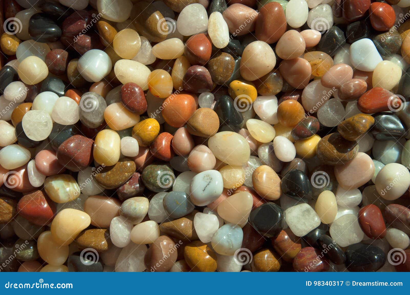 Closed-up colorful Stone stock image. Image of colourstone - 98340317