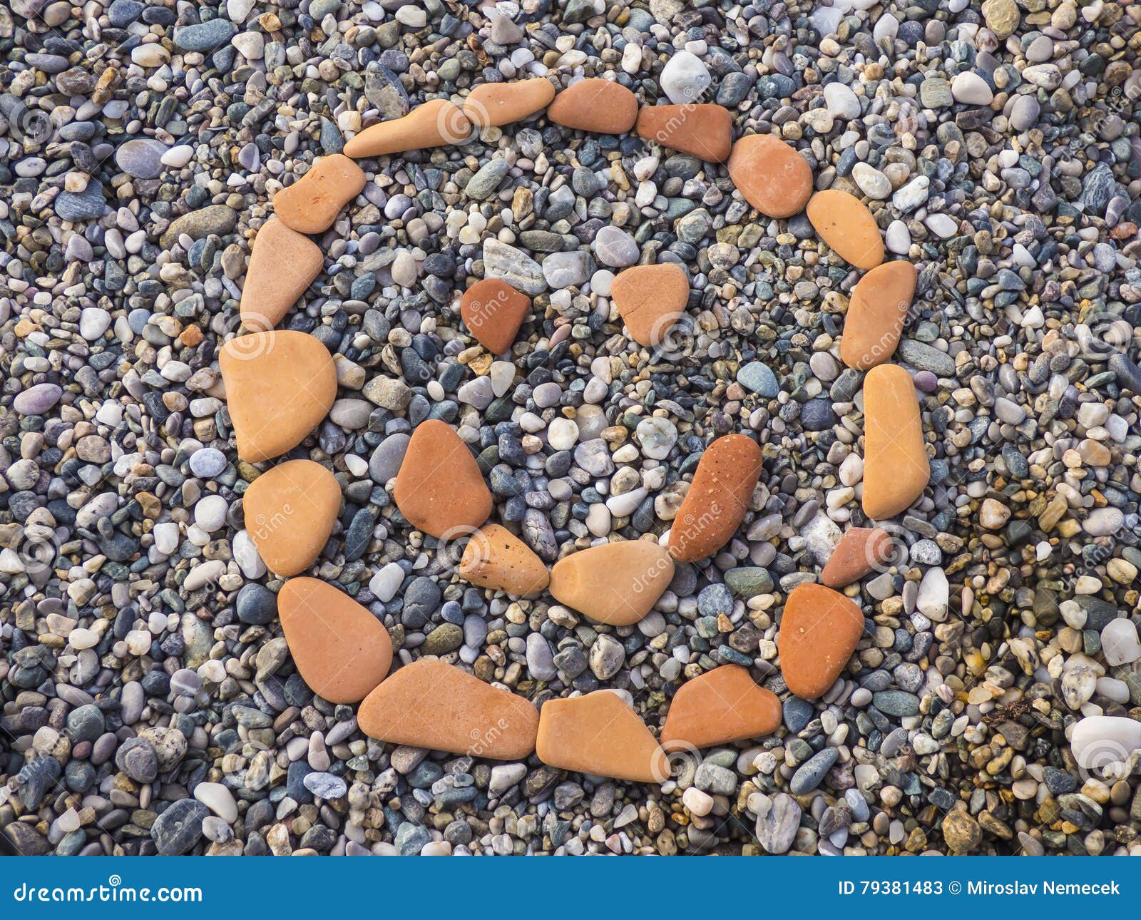 Stone smile face stock image. Image of glade, positive - 79381483