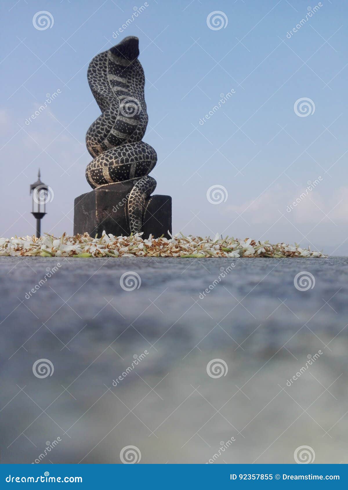 Stone Snake Nelligala Temple Stock Image - Image of focus, statue: 92357855
